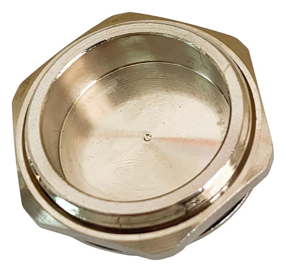 Brass Cable Gland Blanking Plug, M12, IP68 — StampyTools