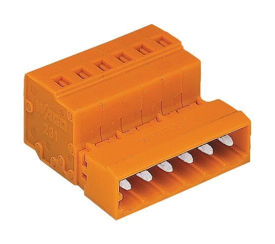 3 Pole Pluggable Male Connector Plug, Cage Clamp, 2.5mm2, 5.08mm Pitch ...