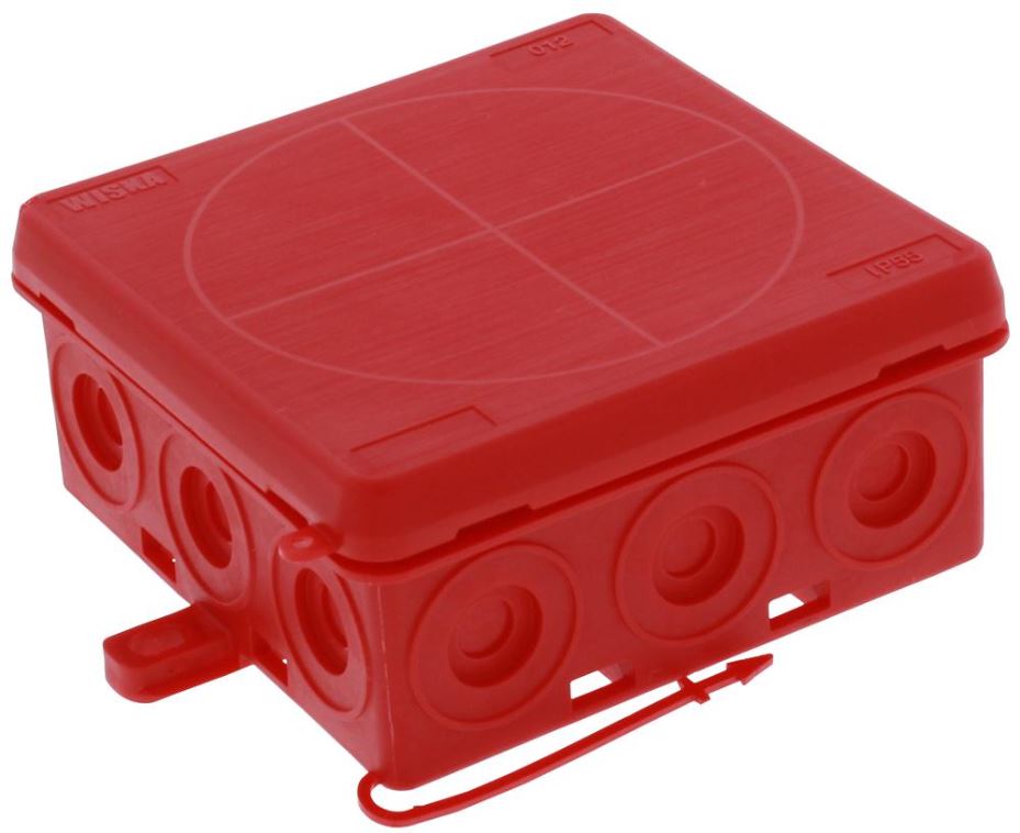 KA 012 Red Junction Box Enclosure — StampyTools