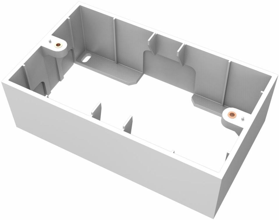 Techconnect³ 2-Gang Back Box — StampyTools