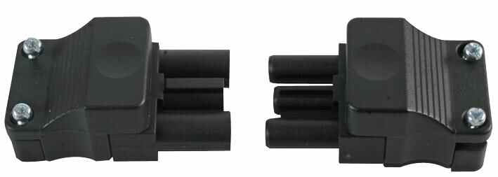HYLEC - IP30 Lighting Connector, Plug & Socket, 3 Pole — StampyTools
