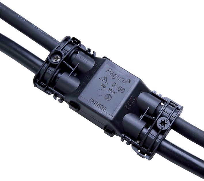 Gel Filled In-Line Cable Joint, 4 Way, 3 Pole — StampyTools