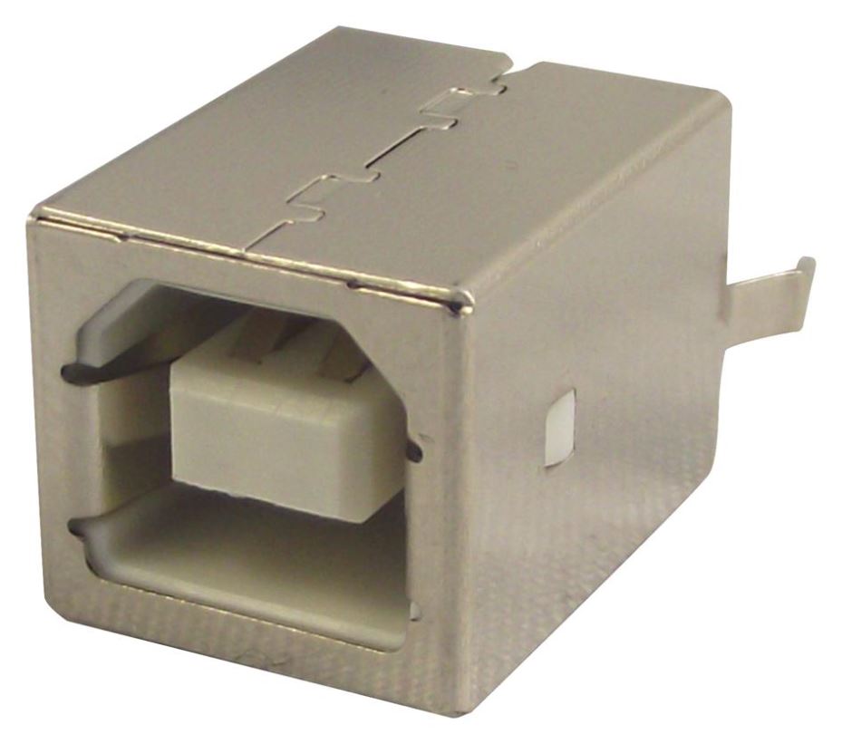 Receptacle, USB Type B, Vertical — StampyTools