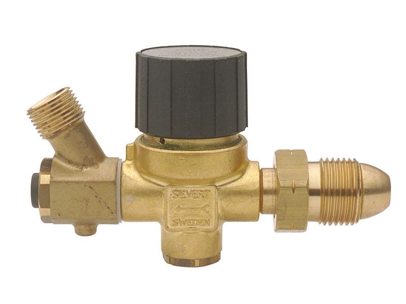 1-4 bar POL Regulator 5-12kg with Hose Failure Valve — StampyTools
